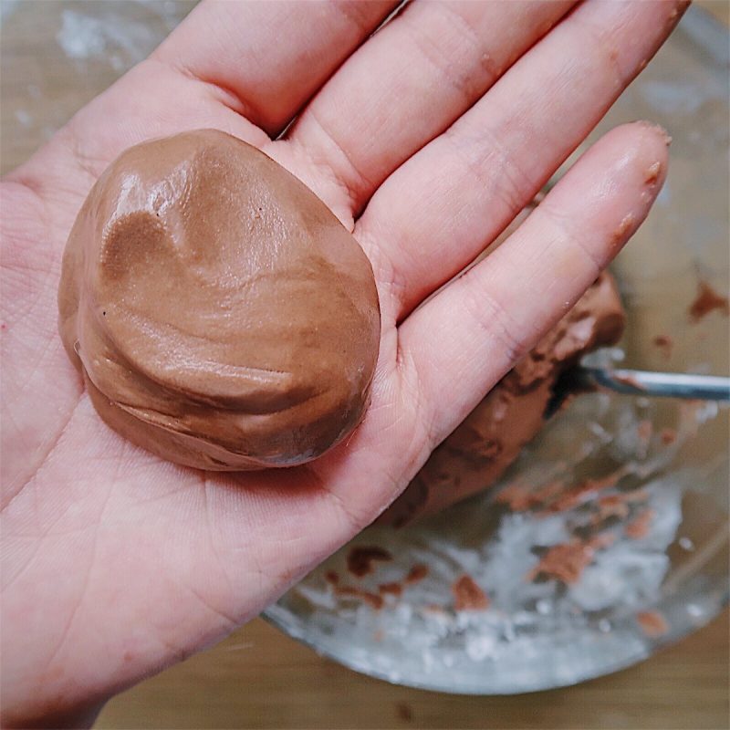 Edible nutella putty :: playdough style slime - Toby and Roo